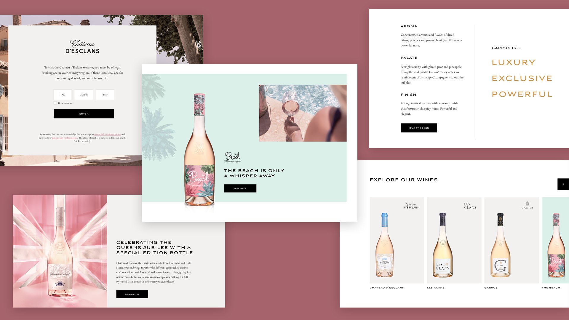 Sparkling new website for LVMH wine brand Chateâu d’Esclans